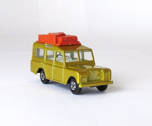 Vintage Lesney Matchbox Superfast 12 Land Rover Safari Gold Thin Wheel ...