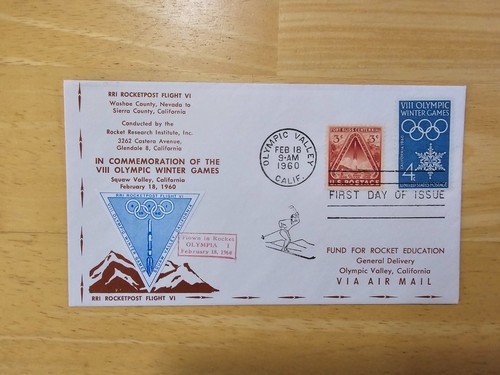Rocket Mail FLOWN Cover | USA EZ 29 02/18/1960 | eBay