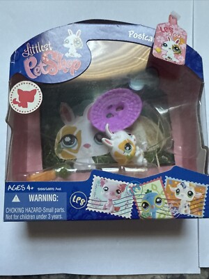Littlest Pet Shop LPS # 1067 Bunny Rabbit Postcard Pets (see ...