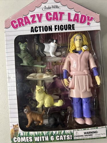Accoutrements Crazy Cat Lady Action Figure for sale online | eBay