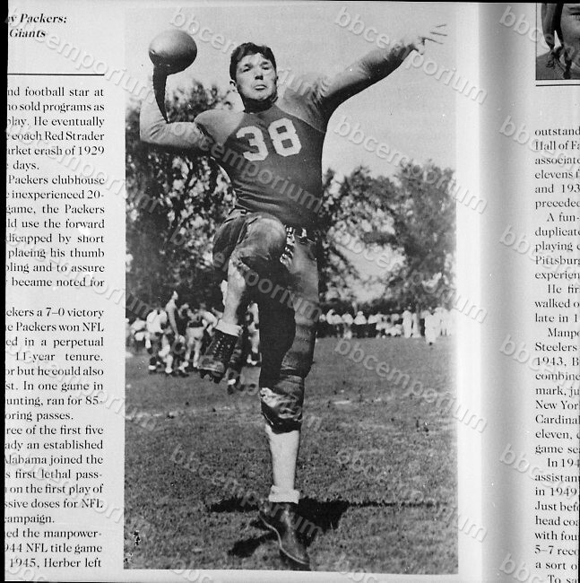 Arnie Herber Medium Frame Negative - Jim Rowe Archive A952 | eBay