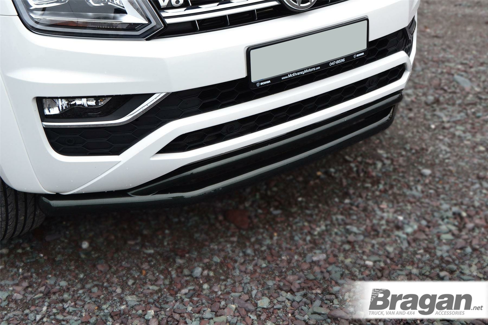 Double Front Spoiler Bar To Fit Volkswagen Amarok V6 2016-2023 Bumper ...