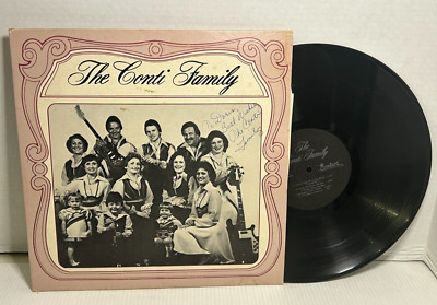 SIGNED THE CONTI FAMILY S/T 1980 LP PRIVATE PRESS FUNK SOUL | eBay