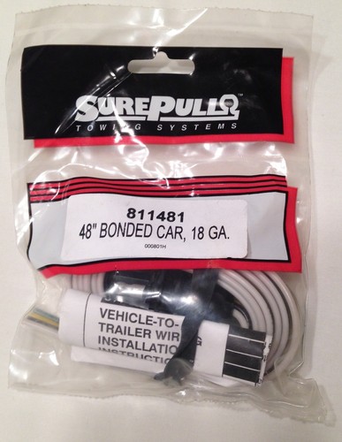 Car End 811481 SurePull 4-way Flat Trailer Connector 48" Long 58041 ...