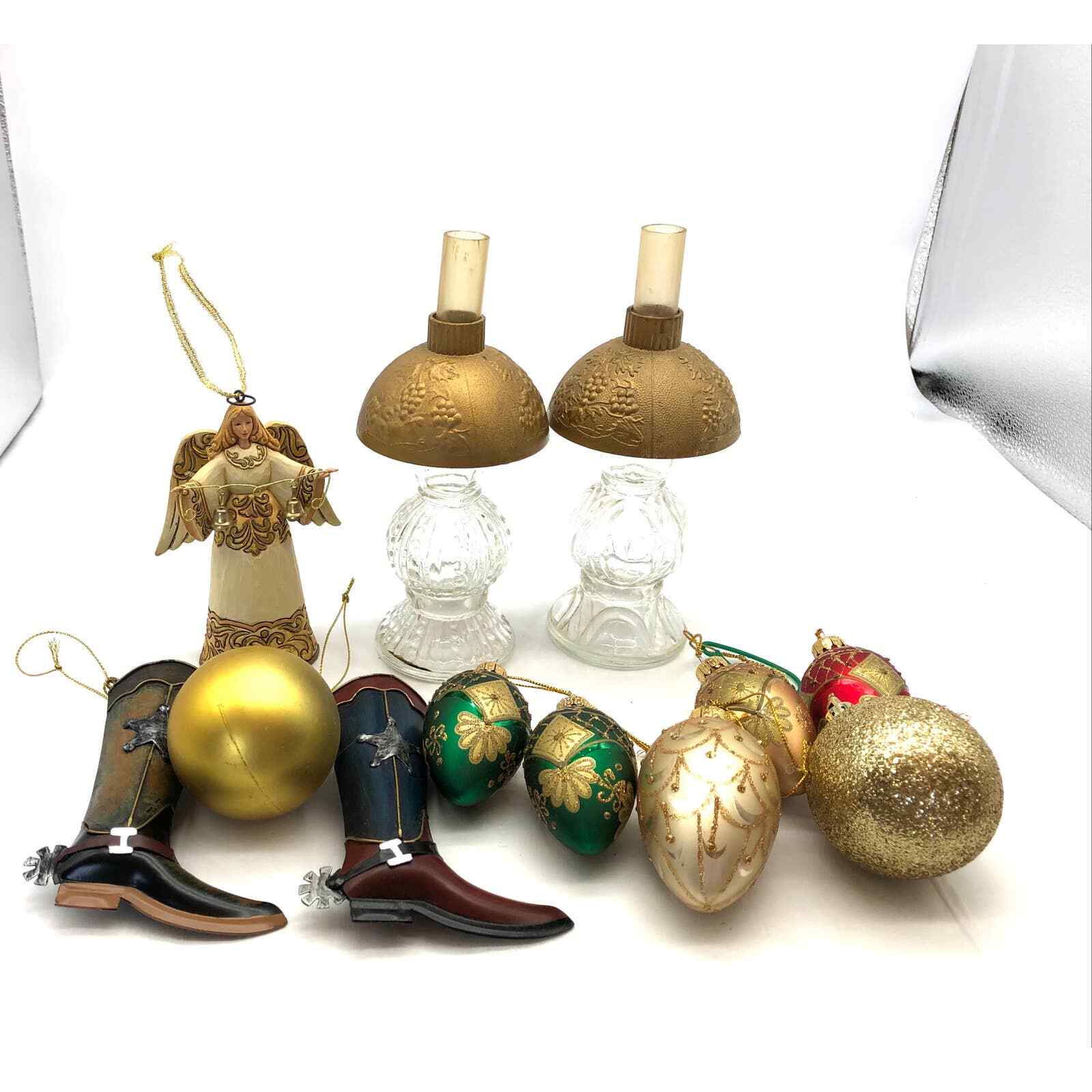Lot of Vintage Style Christmas Ornaments Holidays Decorations | eBay