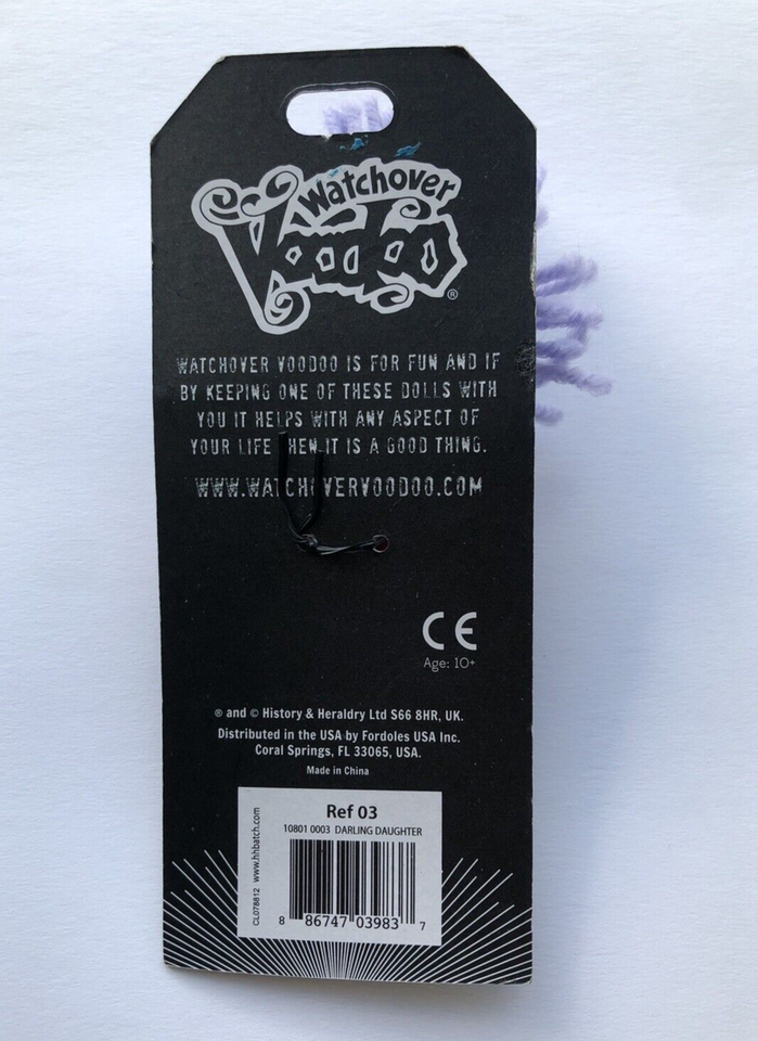 New Watchover Voodoo Dolls Darling Daughter Key Chain | eBay