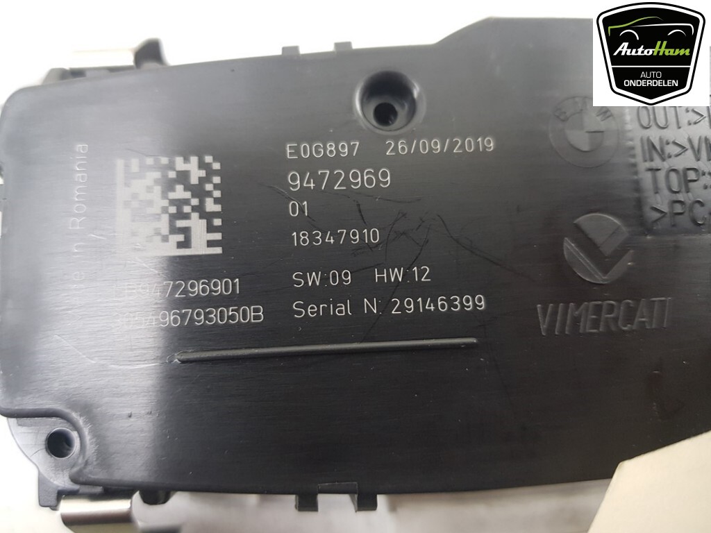 LICHTSCHALTER LIGHT SWITCH BMW 5 serie (G30) 2020 61319472969 / 9472969 ...