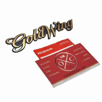 Genuine OEM 1988-2000 Honda Goldwing Side Emblem Badge 83605-MT8-010 ...