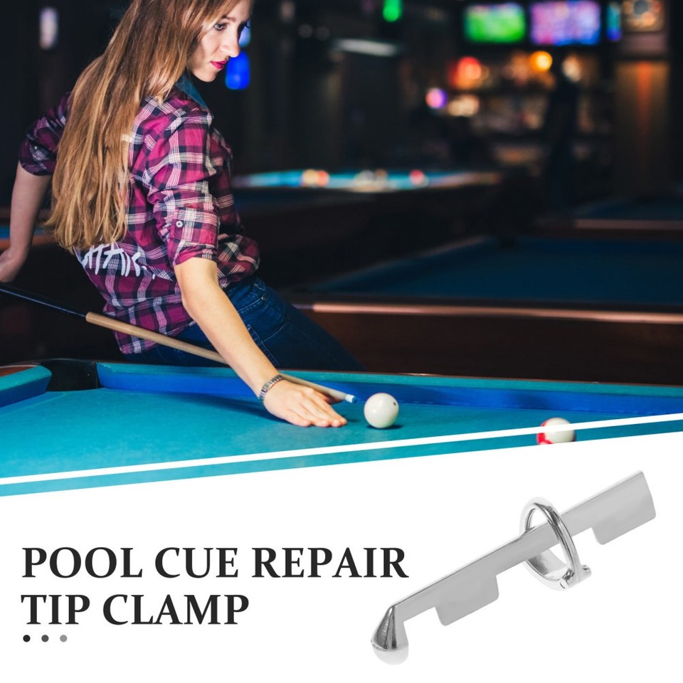 Billiard Cue Clamp Rod Tip Repair Tool Repairing for Pool Cues Stick ...