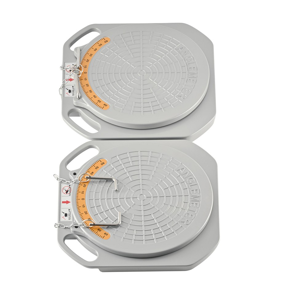 360° Rotating One Pair Aluminum Turntable Wheel Alignment Turn Plate ...