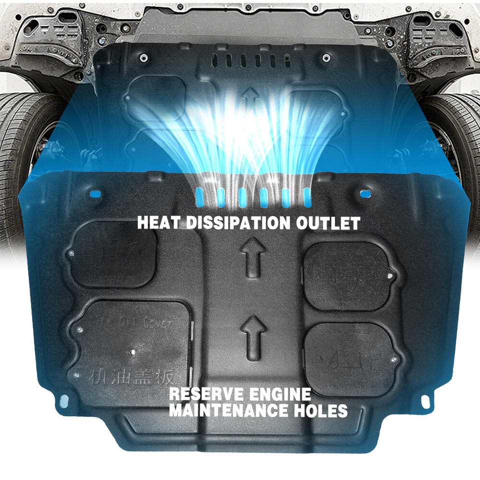 For Toyota Corolla 1.8L 2.0L 2014-2019 Engine Splash Shield Chassis ...