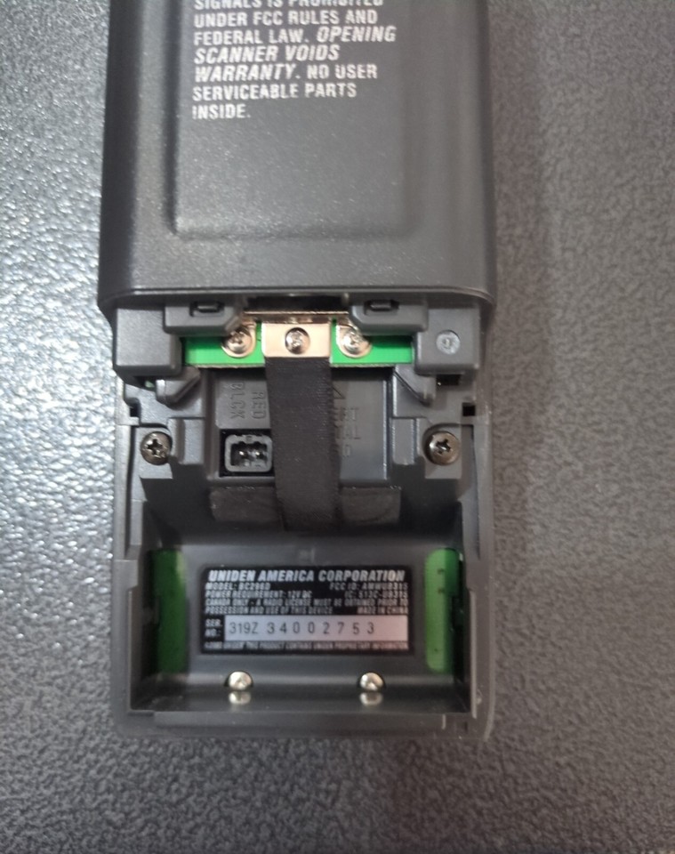 Uniden BC296D Scanner With BCi96D APCO 25 Card USB Cable and AC Adapter ...