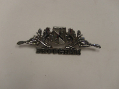 1974-78 New Yorker Brougham Emblem Badge Trim Metal Chrome Vintage OEM ...