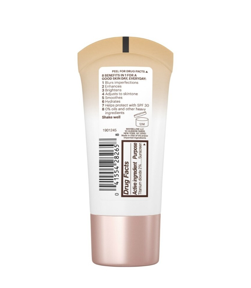 Maybelline Dream Fresh Skin Hydrating BB Cream, 8-in-1 Skin Perfecting ...