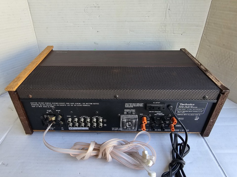 Technics SA-301, 40W AM/FM Stereo Receiver | eBay