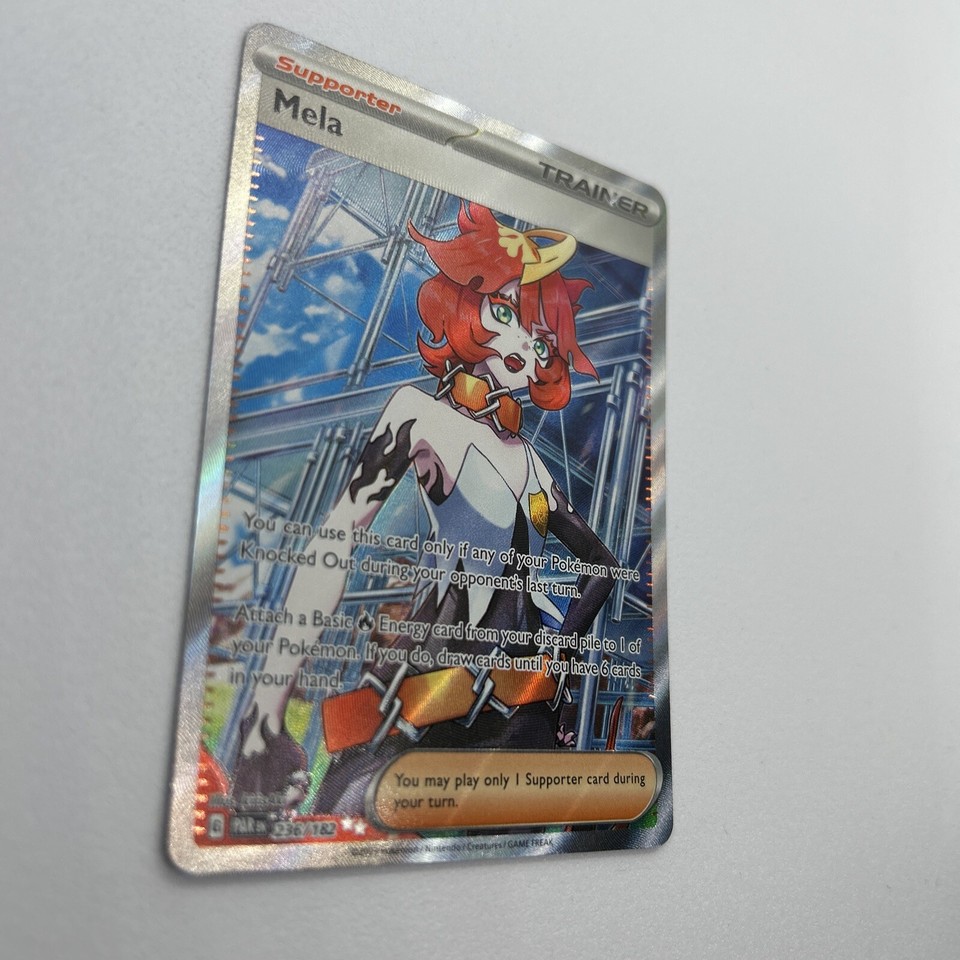 Mela - 236/182 - Ultra Rare SR Full Art Trainer Pokemon SV04 - Paradox ...