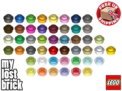 LEGO - Part 4073 - Plates Round 1x1 + NEW + SELECT COLOUR / QUANTITY ...