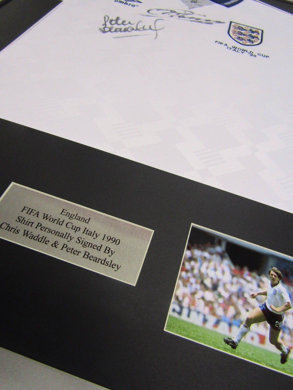 Frame For Any Signed Football Shirt Front or Back free *Personalised ...