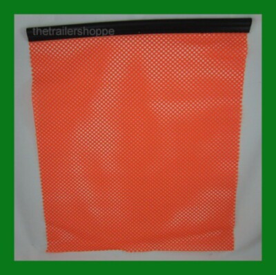 Replacement Amber Quick Mount Flag 18 x 18 Jersey Oversize Load ...