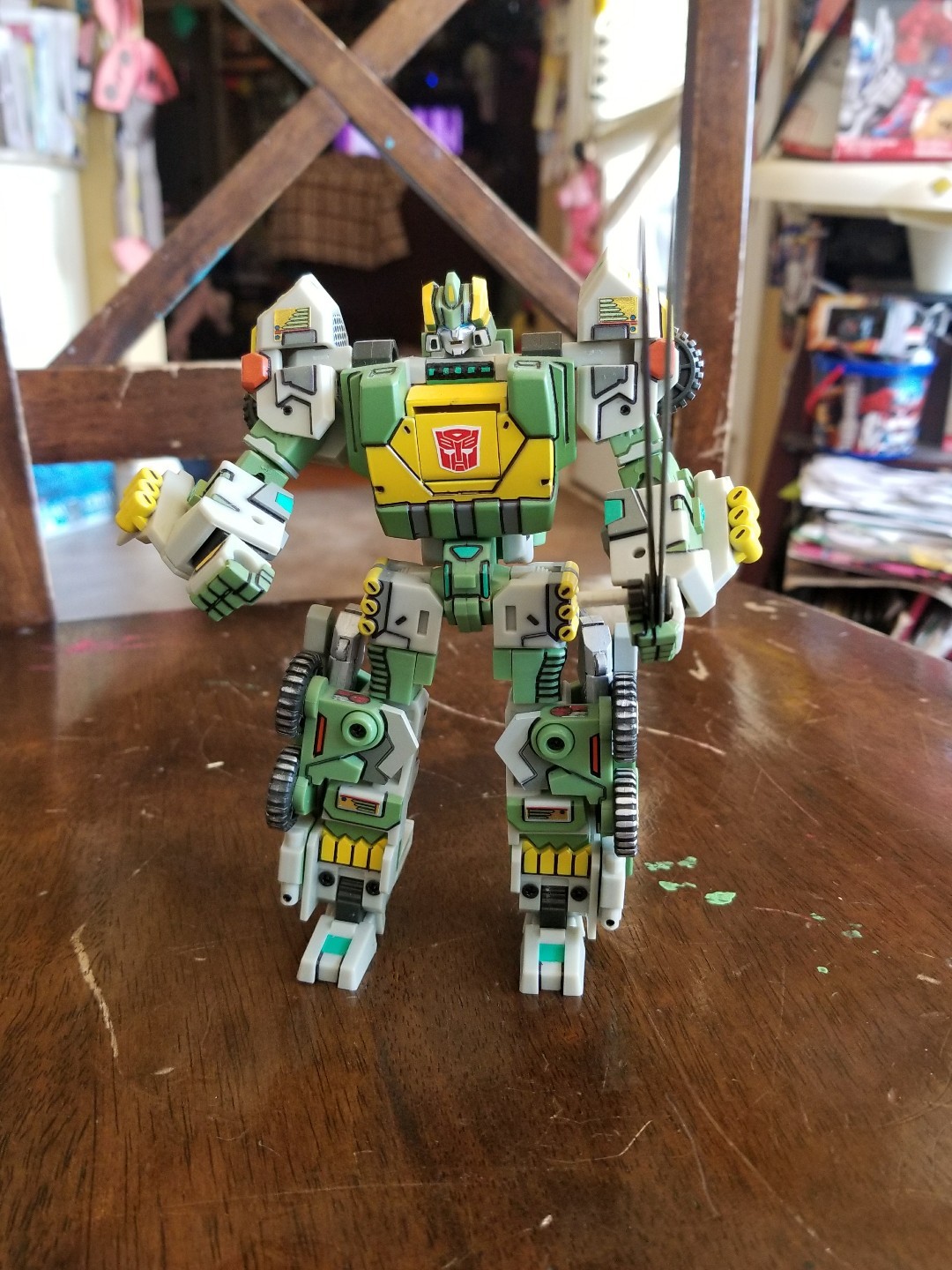 TRANSFORMERS FANSPROJECT WB001: Warbot Defender Triple Changer Custom ...