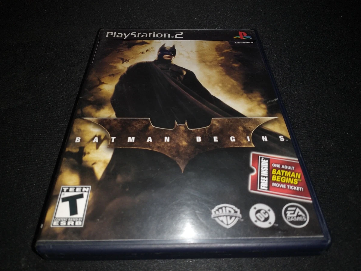Batman Begins Game Ps2
