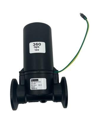 Raven 1 inch Poly Control Valve 360 Deg Flanged - 063-0172-126 (CNH 07. ...