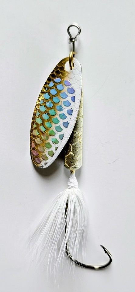 5 Worden's Single Hook Rooster Tail Inline Spinners 1/6 & 1/4 oz Rare ...