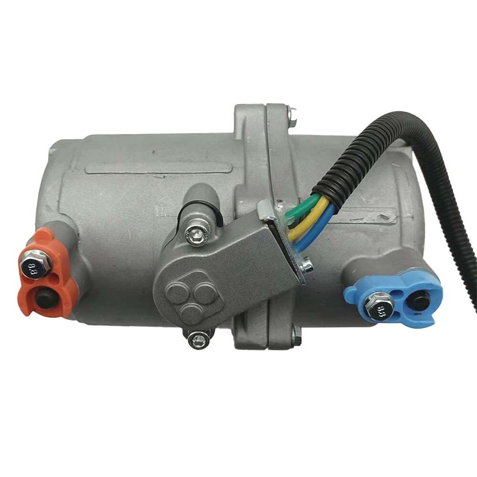 12V Electric Car Air Conditioner Scroll Compressor A/C Control Panel ...