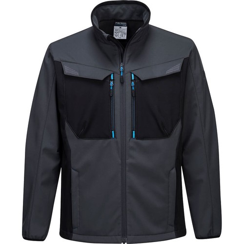 Portwest T750 WX3 Softshell Jacket Grey 5XL | eBay