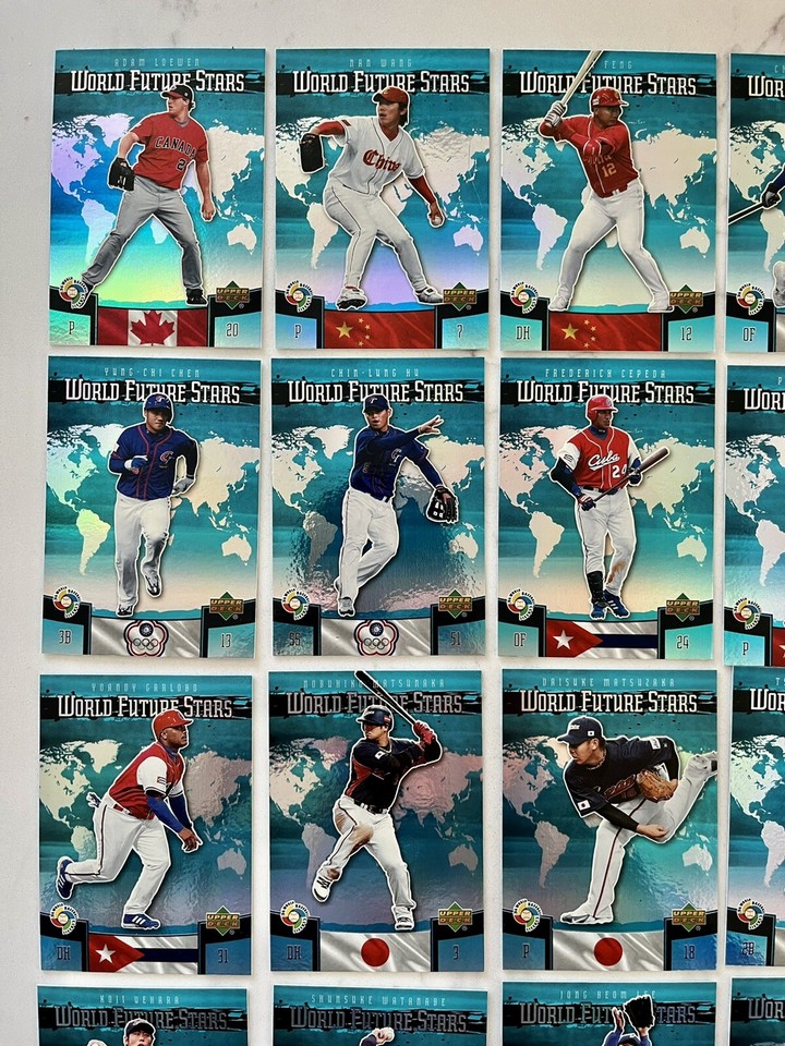 2006 Upper Deck Future Stars World Future Stars - Full Set 1-25 | eBay