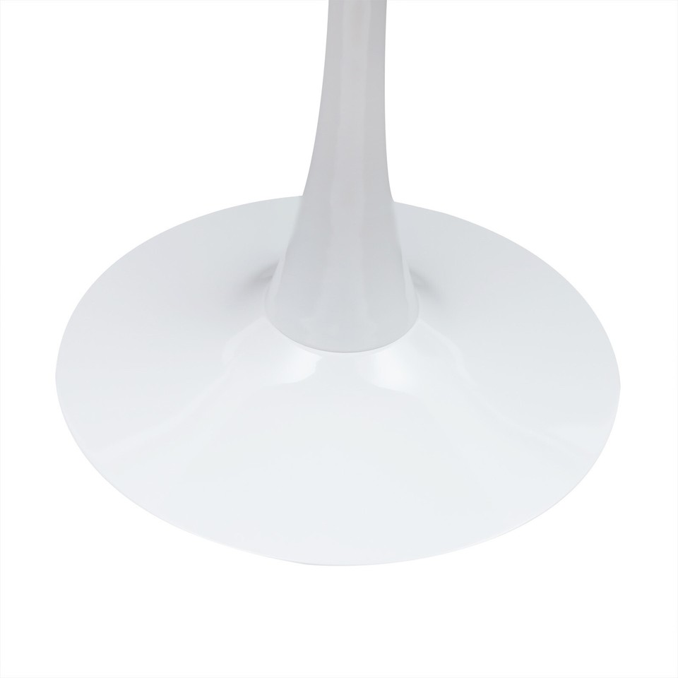 Round Tulip Pedestal Dining Table Mid-Century Modern Coffee Leisure ...