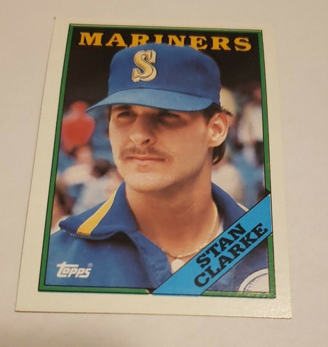 topps 1988 baseball card Stan Clarke | eBay