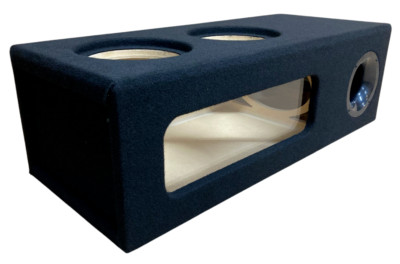 Custom Ported Sub Box Enclosure for 2 8" Massive Audio HIPPO 84 Subs ...