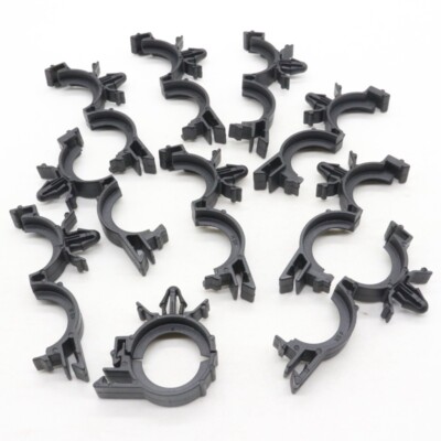 15Pcs 3/4 Wire Loom Routing Connectors Clamps Push Snap In For GM ...