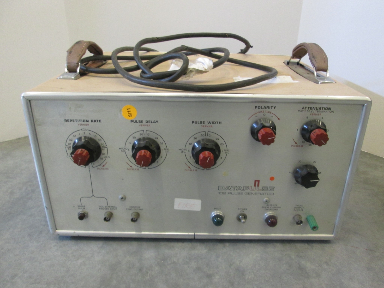 DataPulse, 102 Pulse Generator, 37000-011, 115VAC, Used | eBay