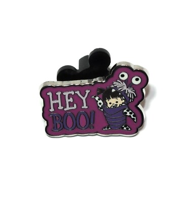 Disney Pin Trading Monsters Inc Hey Boo Purple Costume Mike Sulley ...