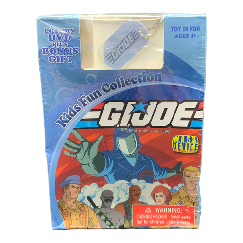 GI Joe A Real American Hero MASS Device Series DVD with Dog Tag Bonus ...