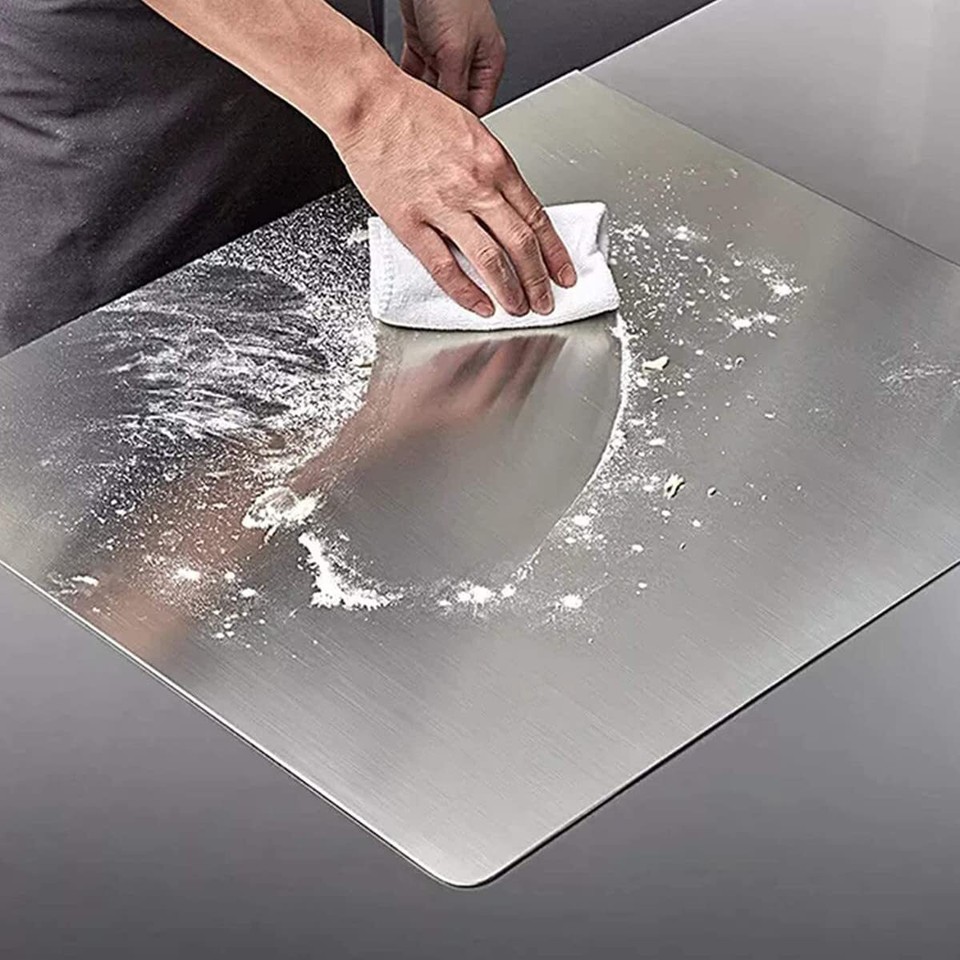 80x50cm Cutting Chop Board Edge Worktop Saver Counter Protector ...