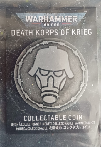 Games Workshop Warhammer Death Korps of Kreig Collectible Coin | eBay UK