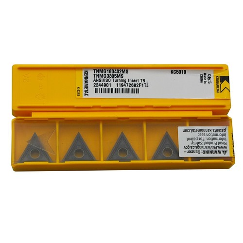 5Pcs/box KENNAMETAL TNMG160402MS TNMG3305MS KC5010 Indexable CNC ...