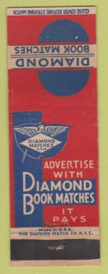 Matchbook Cover - Diamond Book Matches | eBay