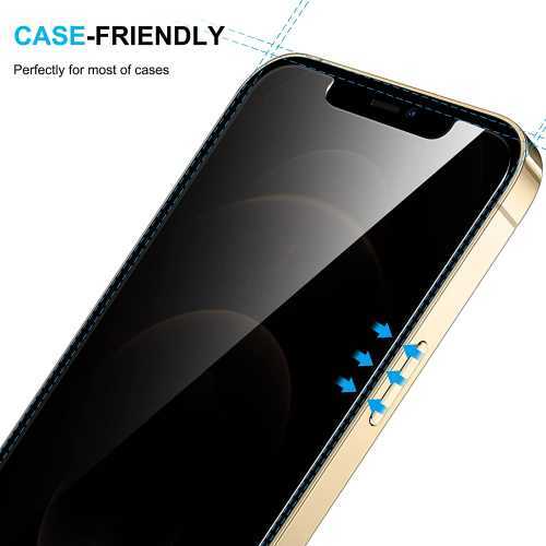 2x iPhone 17 16 15 14 13 Pro Max Privacy AntiSpy Tempered Glass Screen ...