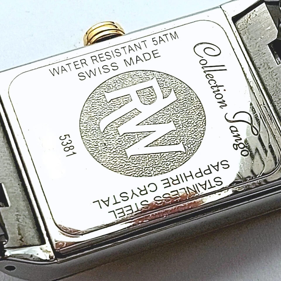 Raymond Weil Tango Collection 18k Gold & Stainless Steel Mens Watch ...