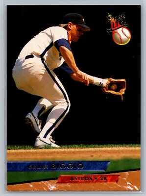 Craig Biggio 1993 Ultra BASEBALL #37 Houston Astros HOF | eBay