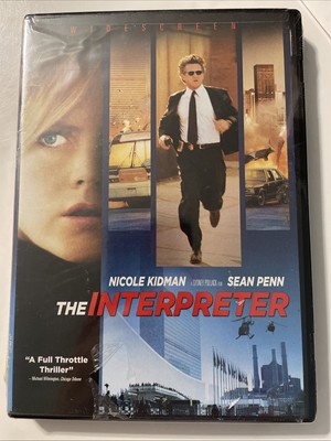 The Interpreter (DVD, 2005) Sean Penn. Nicole Kidman Widescreen ~ BRAND ...