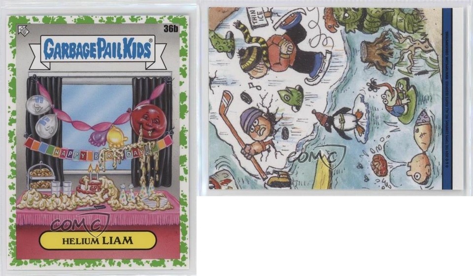 2024 Topps Garbage Pail Kids: Kids at Play Booger Green Helium Liam ...
