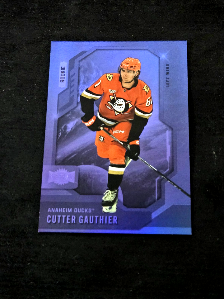 2024-25 Skybox Metal Universe Purple Spectrum /199 Cutter Gauthier ...