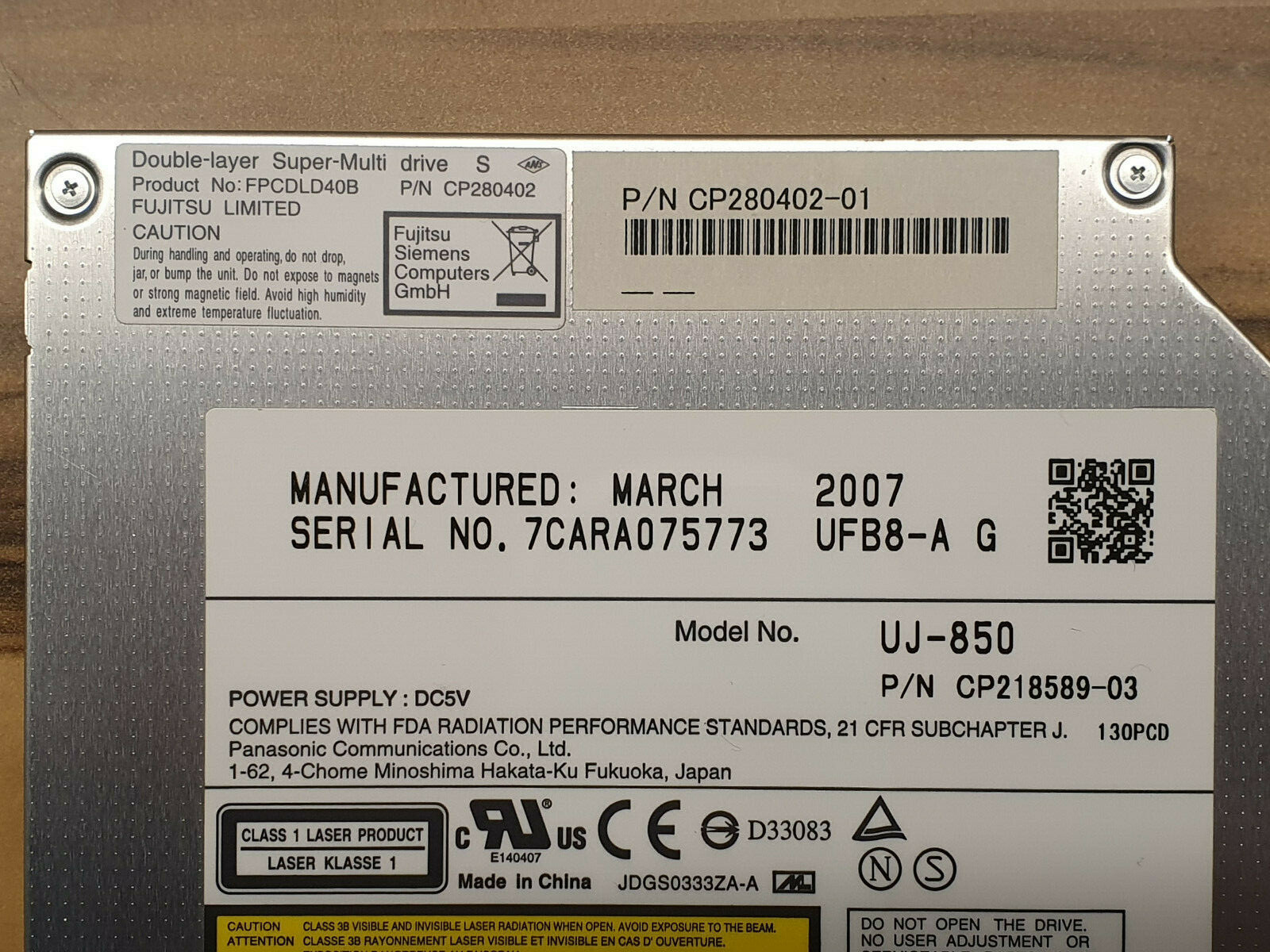 Panasonic+UJ-850+DVD%C2%B1R+Dual+Layer+Laufwerk online kaufen | eBay