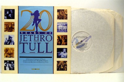 JETHRO TULL 20 years of jethro tull 2X LP EX+/EX CJT7, vinyl, album ...