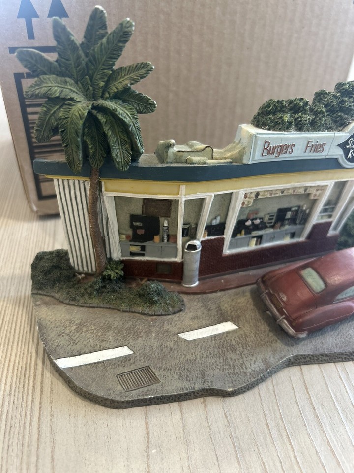 Vintage Sizzles Kitchen Roadside Diner Decor A0200 | eBay